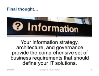 Plan a Successful Information Management Solution Implementation | PPT
