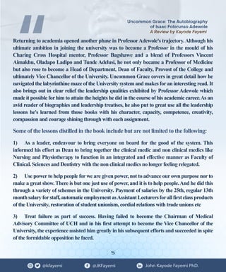 Uncommon Grace The Autobiography of Isaac Folorunso | PDF