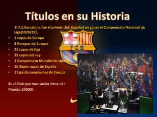 Barca | PPT