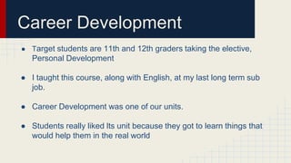 Personal Brand for High School Students | PPTX