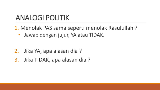 Part 1 Golongan "Anti-Hadith" | PPT