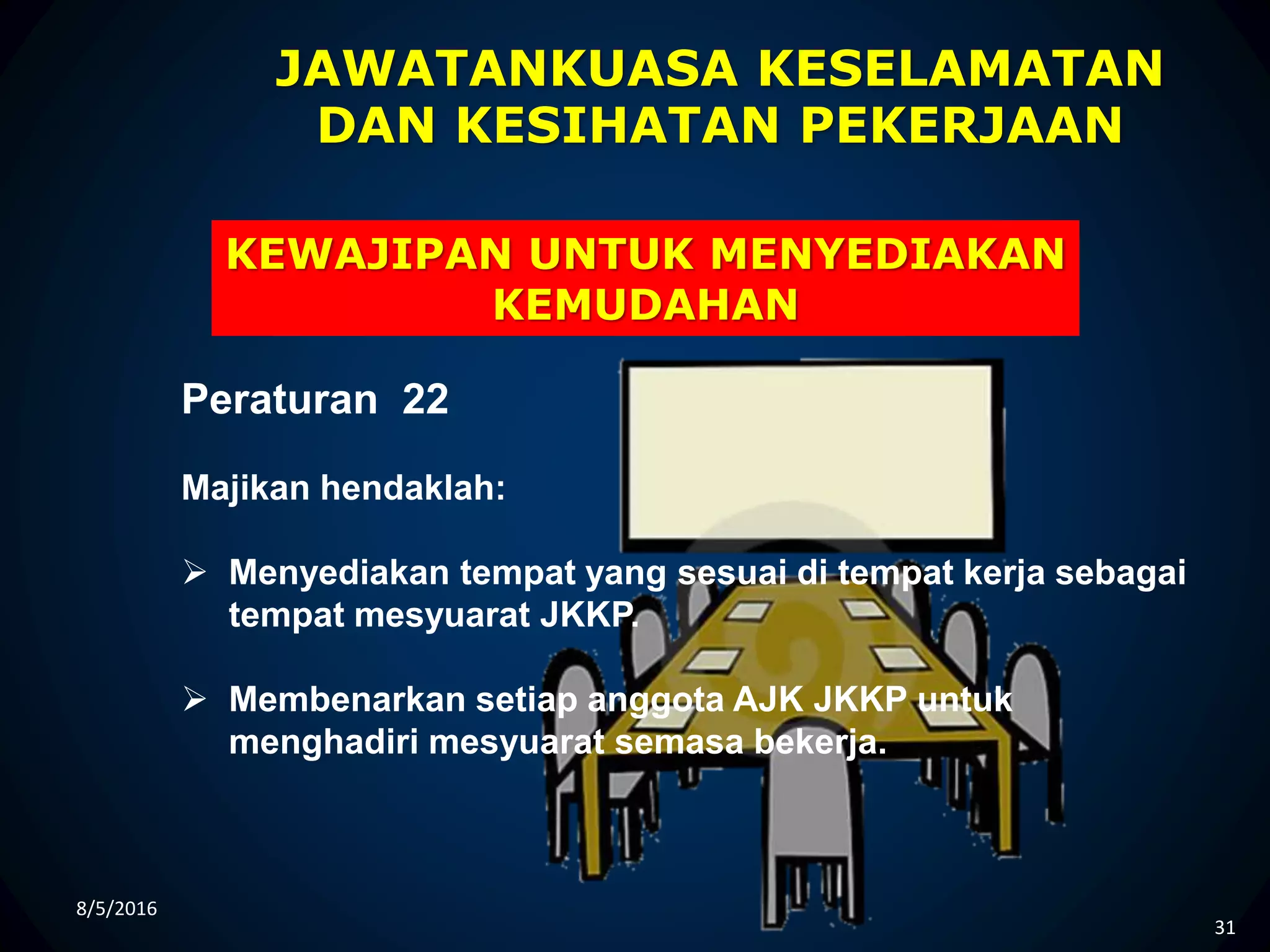 Jkk di tempat kerja | PPTX