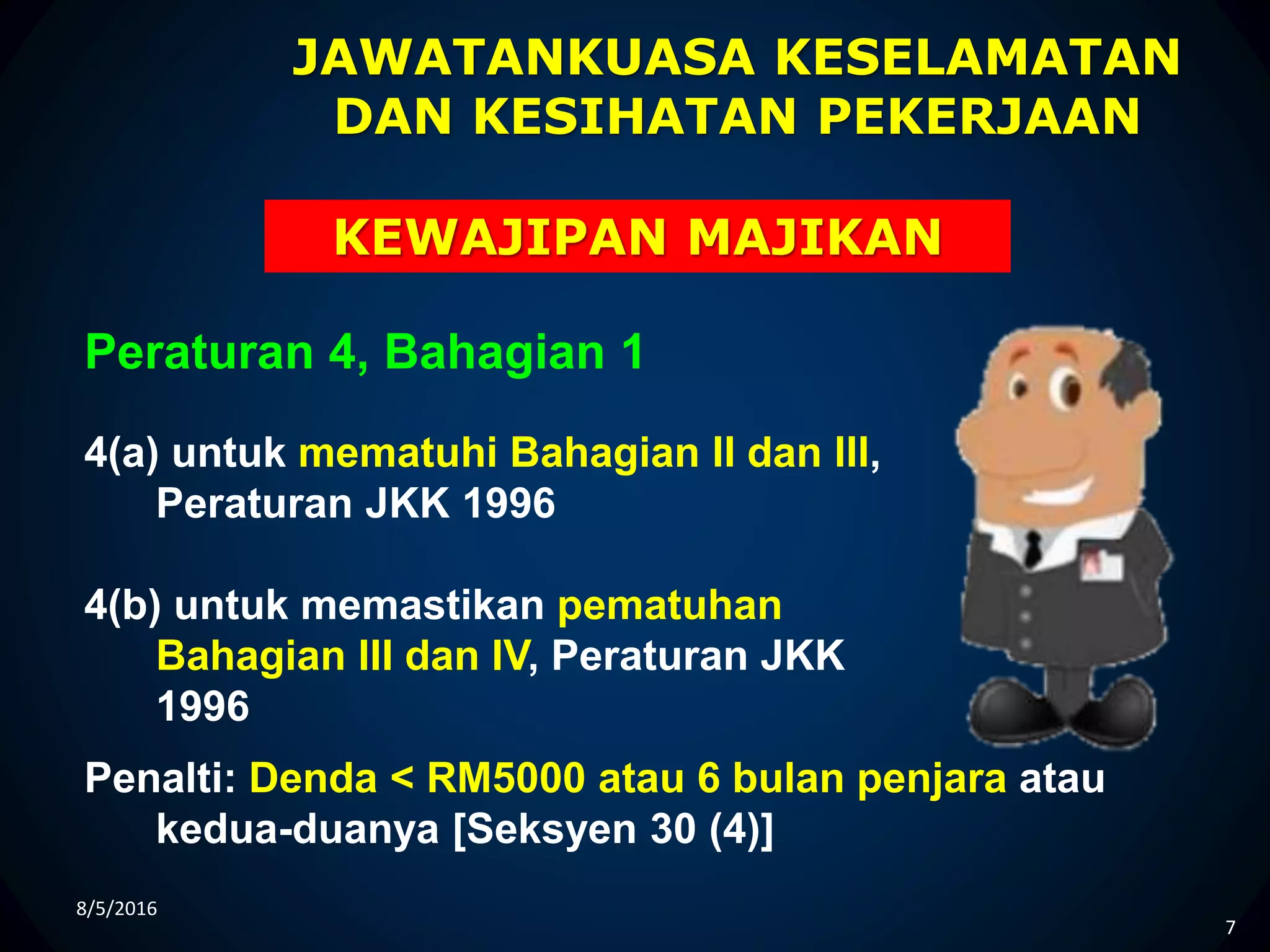 Jkk di tempat kerja | PPTX