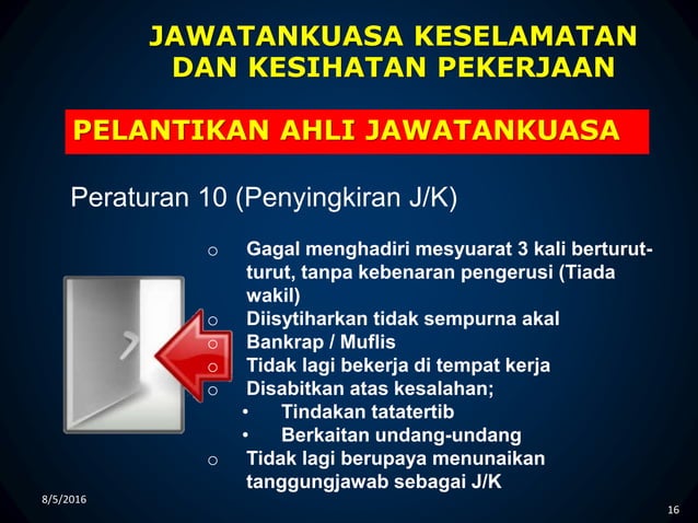 Jkk di tempat kerja | PPTX