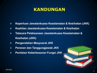 Jkk di tempat kerja | PPTX