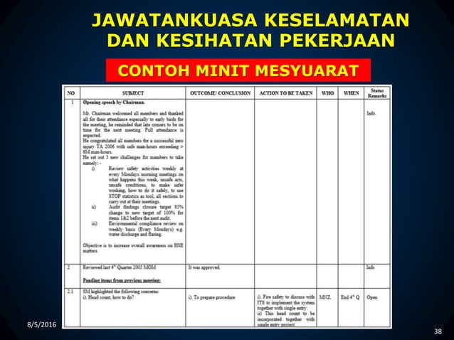 Jkk di tempat kerja | PPTX