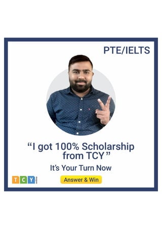 TCYonline Scholarship Offers | PDF