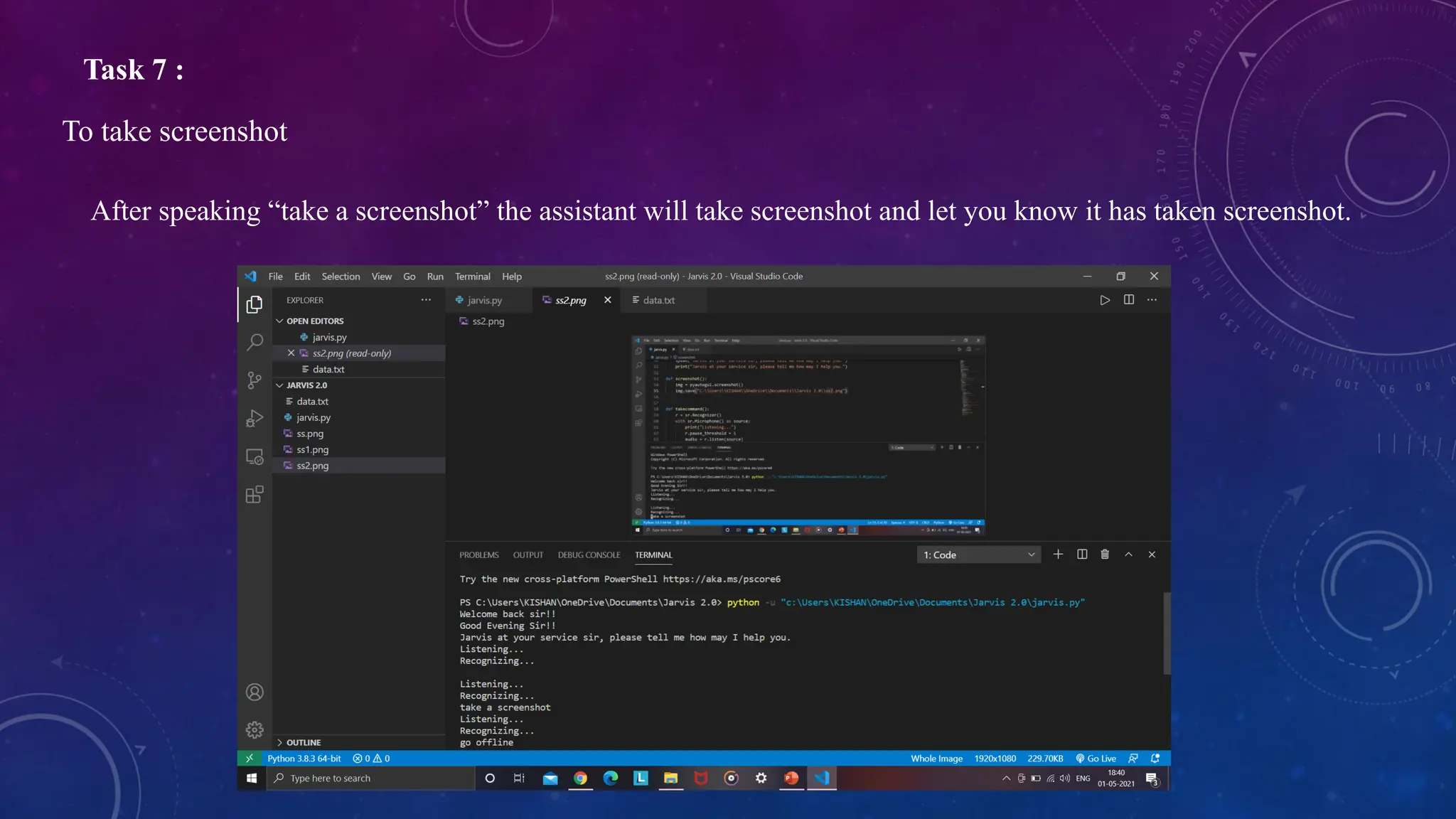 this is a jarvis ppt for jarvis ai assistant lovers and this is for you | PDF
