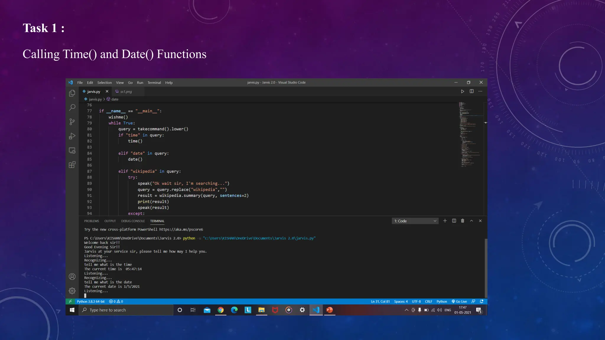 this is a jarvis ppt for jarvis ai assistant lovers and this is for you ...