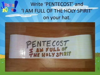 Jesus Kids! May 31st - Pentecost offering, crafts & worship | PPT