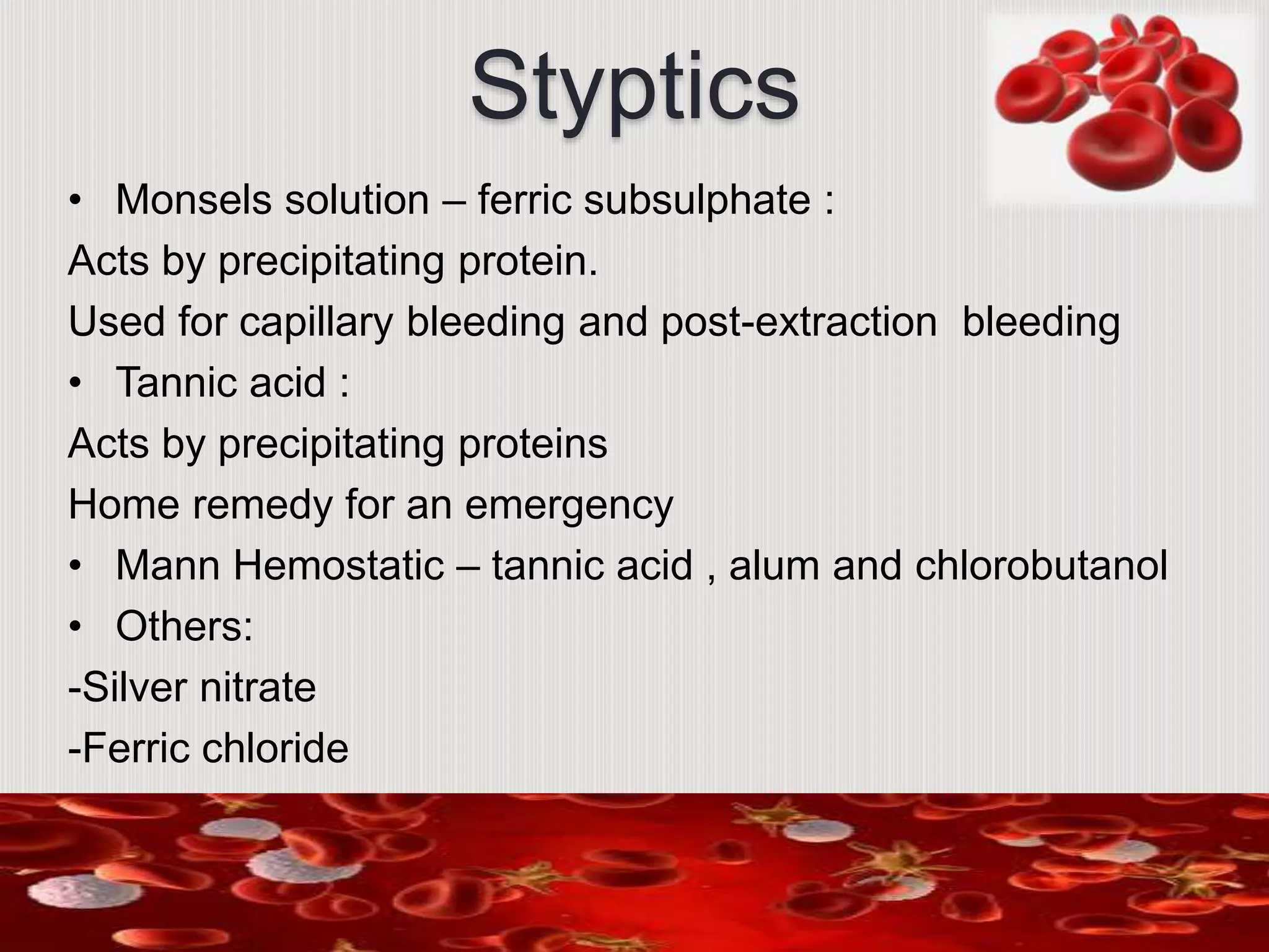 Hemostasis | PPTX