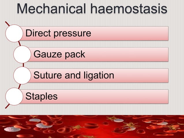 Hemostasis | PPTX | Blood Disorders | Diseases and Conditions