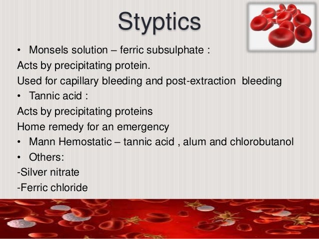 Hemostasis