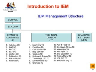 Route to Professional Engineer (P.Eng) and Member of IEM (MIEM) | PDF