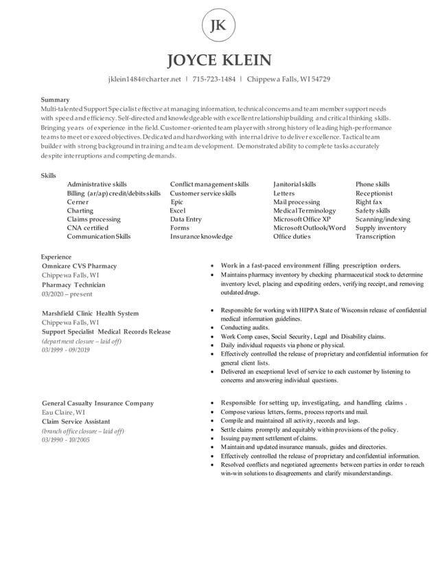 Jk resume | DOC | Credit Cards | Personal Debt