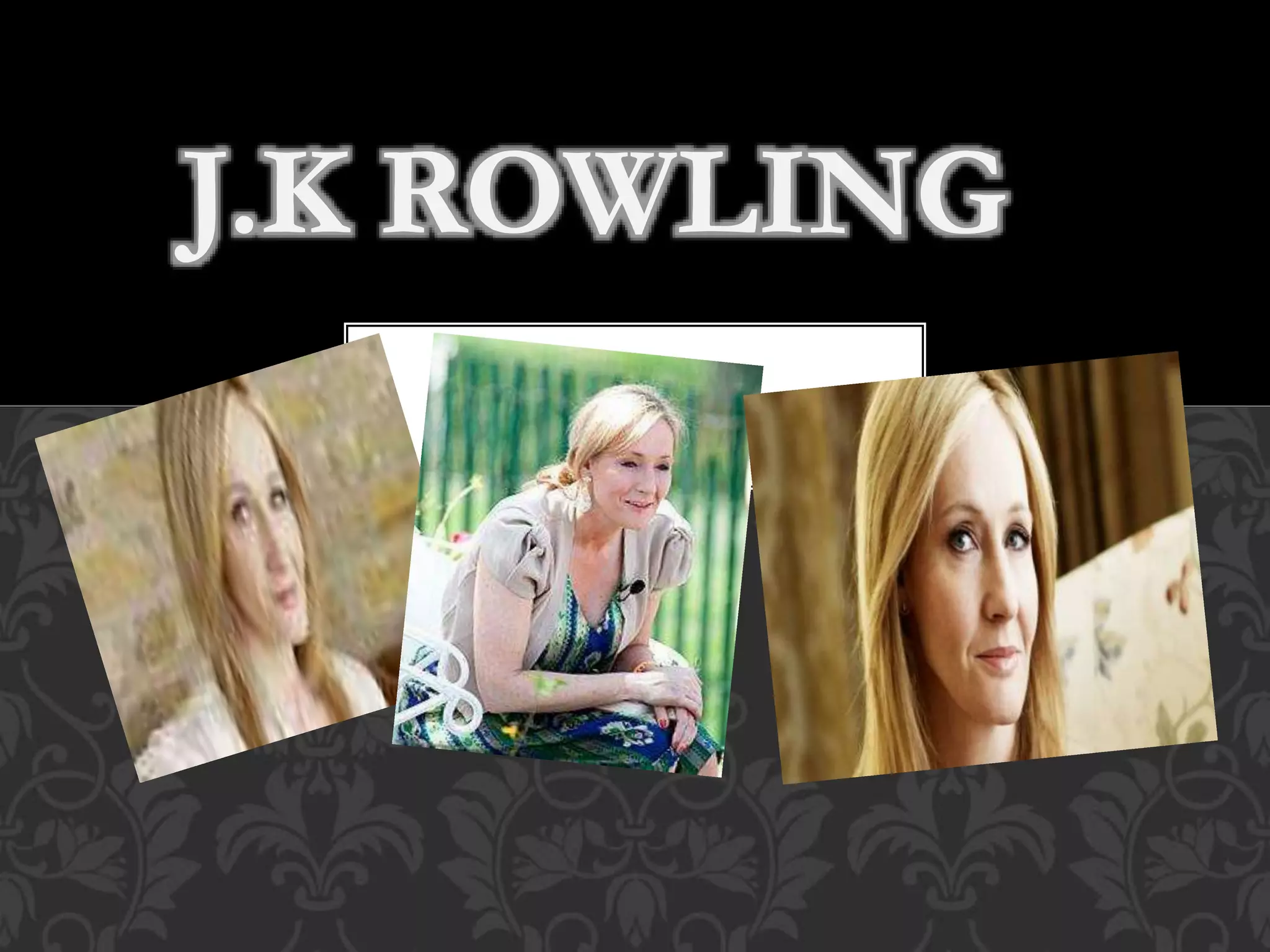 J k rowling | PPTX