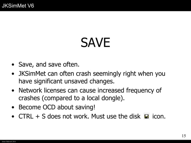 JKSimMet Course - Part 1 | PDF | Technology & Computing