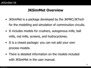 JKSimMet Course - Part 1 | PDF
