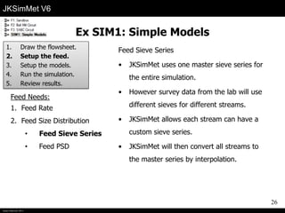 JKSimMet Course - Part 1 | PDF
