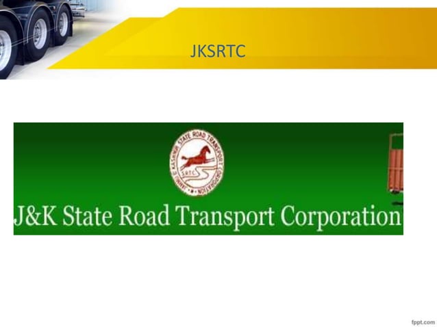 Jksrtc by arpit verma | PPT