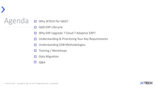 Bulletproof Your QAD ERP to Cloud | JK Tech Webinar | PDF