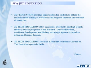 Jk Tech Education | POT