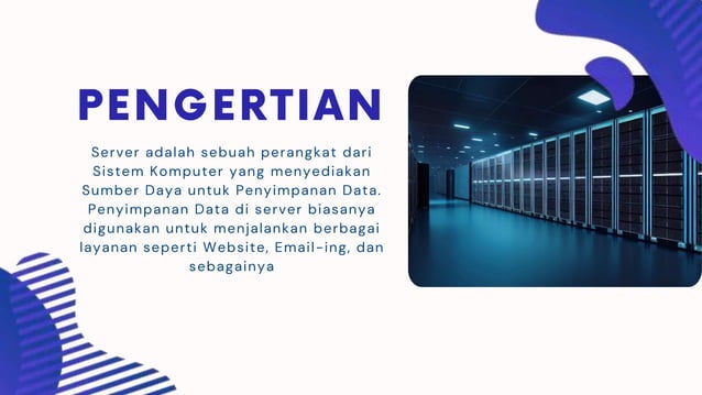 Pengertian Server pada sebuah Jaringan Komputer | PPT