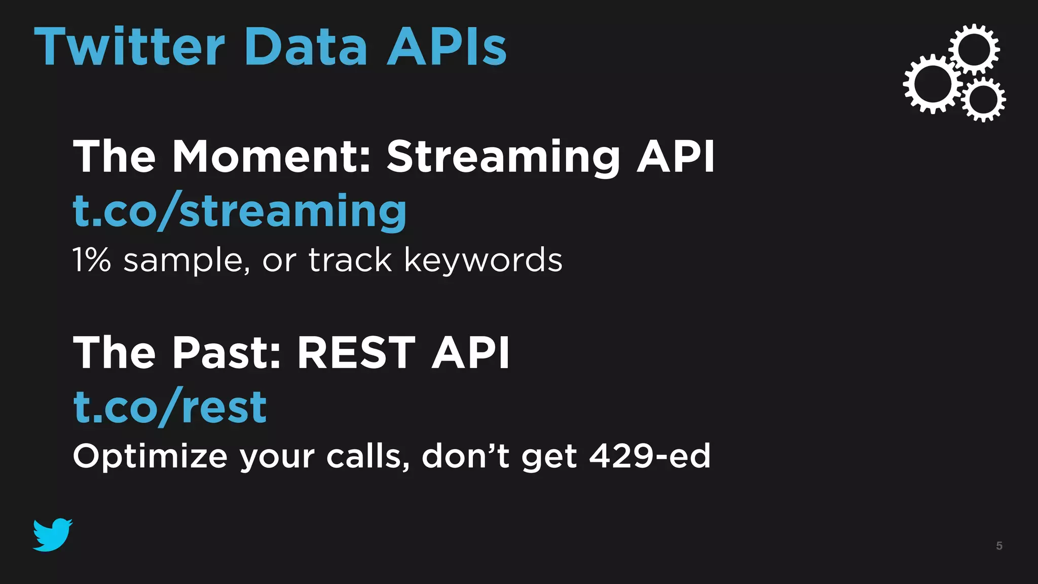 Twitter APIs - the starter guide | PDF
