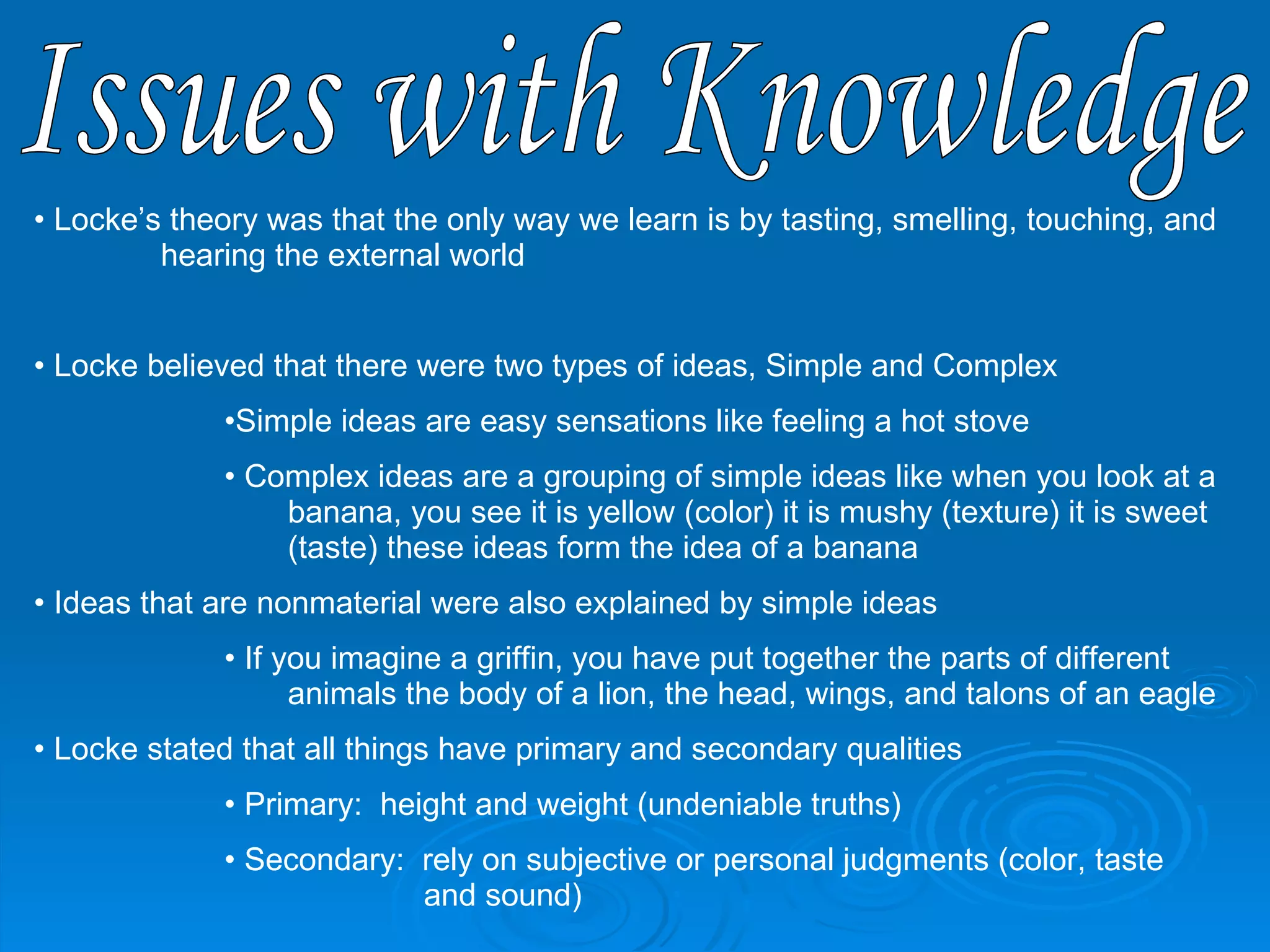 John Locke Philosophy | PPT