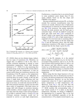 Observation of free-to-acceptor-type photoluminescence in chlorine-doped Zn(Be)Se | PDF