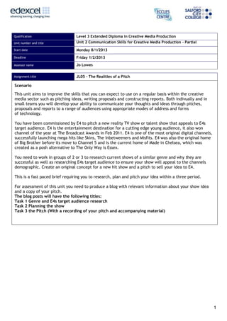 Jl5 2012_assignment | PDF