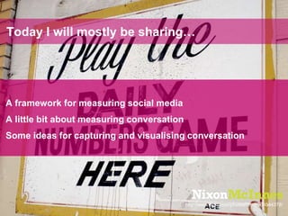 Measuring conversation and community | PPT