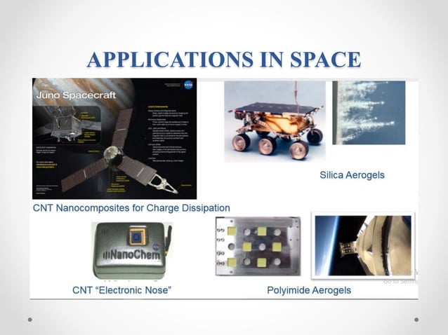 NANOTECHNOLOGY IN AEROSPACE | PPTX | Chemistry | Science