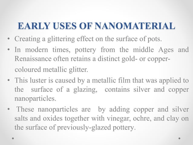 NANOTECHNOLOGY IN AEROSPACE | PPTX | Chemistry | Science