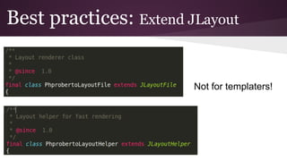JLayout for extension developers | PDF