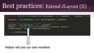 JLayout for extension developers | PDF