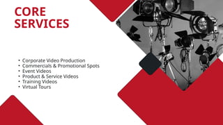 JLB Media Productions - Video Content Production Agency | PPTX