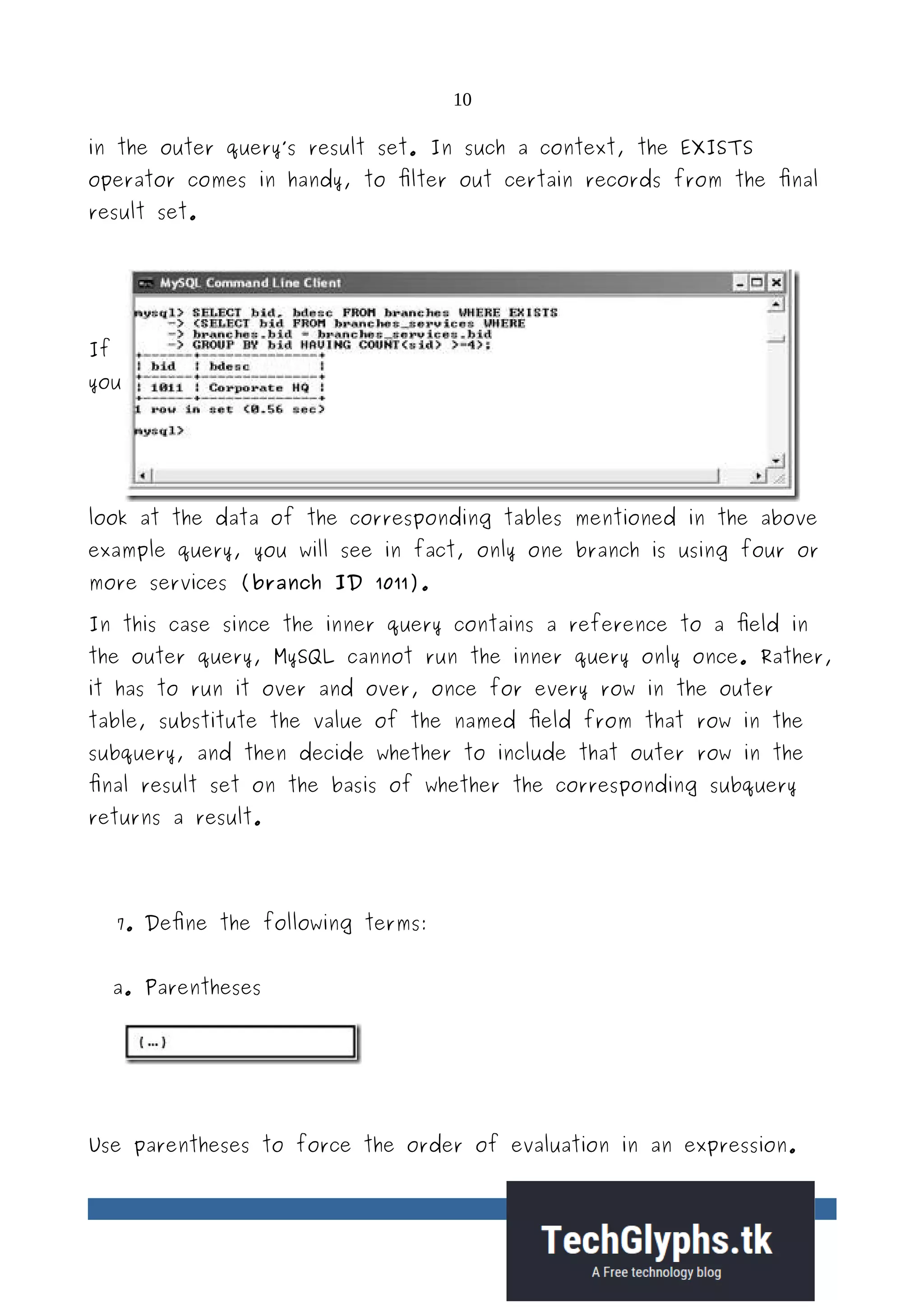 Bt0075 rdbms with mysql 2 | PDF | Databases | Computer Software and Applications