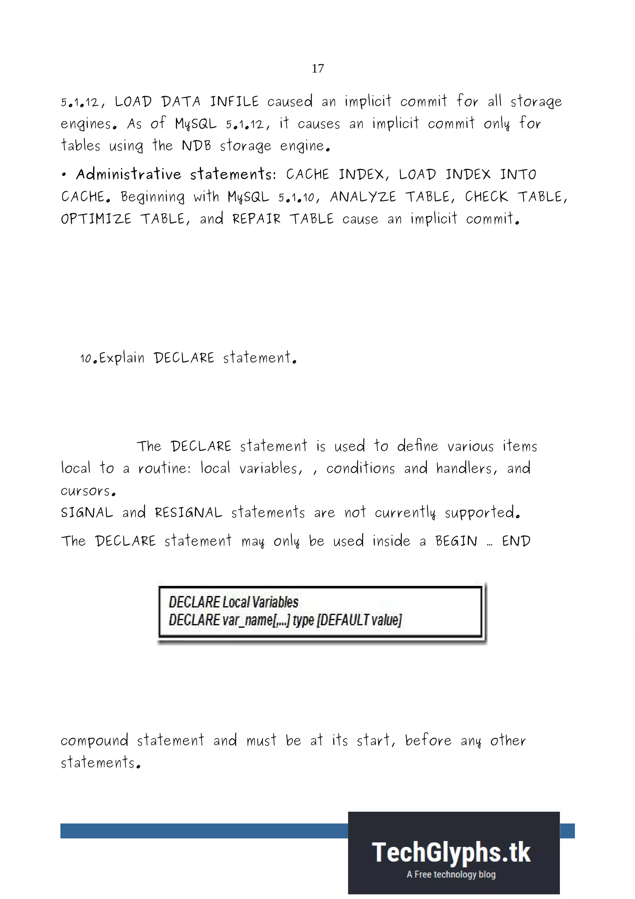 Bt0075 rdbms with mysql 2 | PDF | Databases | Computer Software and Applications