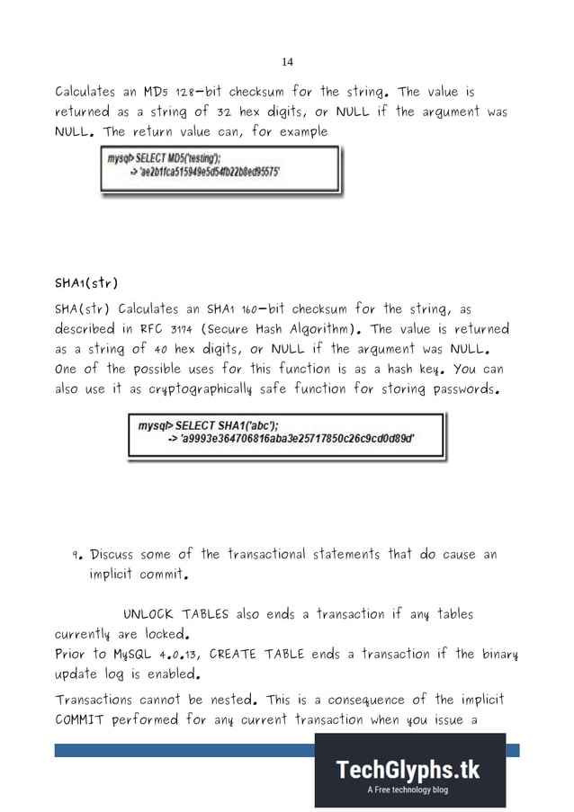 Bt0075 rdbms with mysql 2 | PDF | Databases | Computer Software and Applications