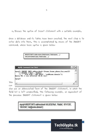 Bt0075 rdbms with mysql 2 | PDF | Databases | Computer Software and Applications