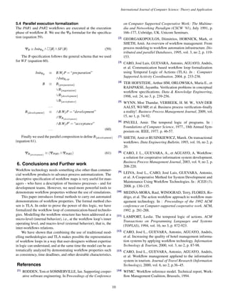 Proposing a Formal Method for Workflow Modelling: Temporal Logic of Actions (TLA), International ...