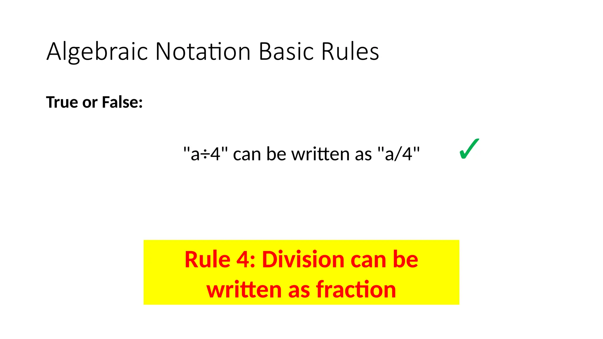 JL Collins 2.3 - 10.1 Algebraic Notation.pptx