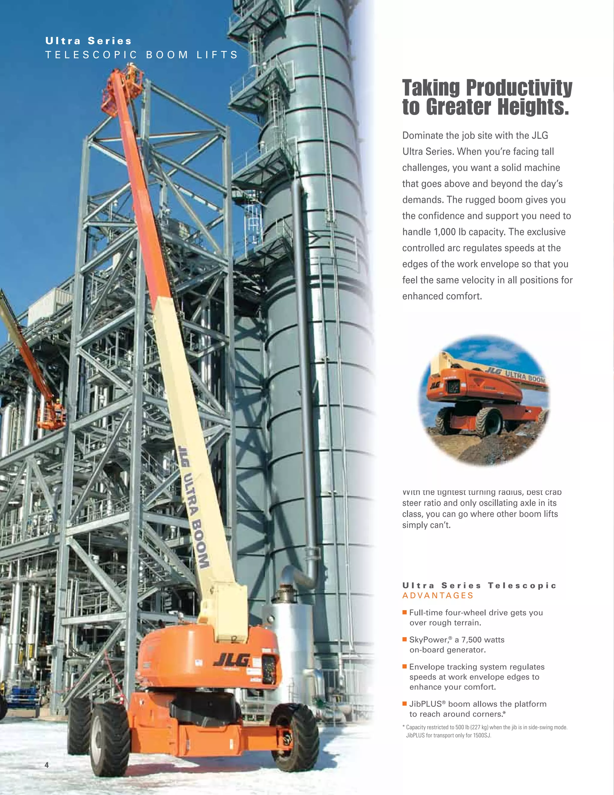 Jlg Ultra Series Boom Lifts1500 Sj | PDF