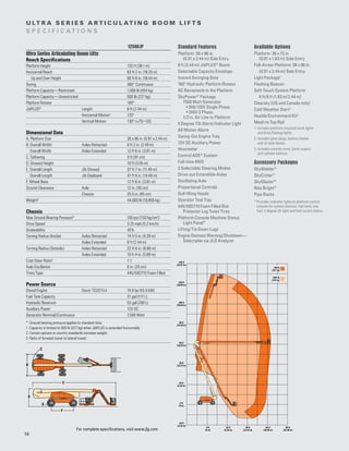 Jlg Ultra Series Boom Lifts1500 Sj | PDF