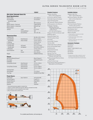 Jlg Ultra Series Boom Lifts1500 Sj | PDF