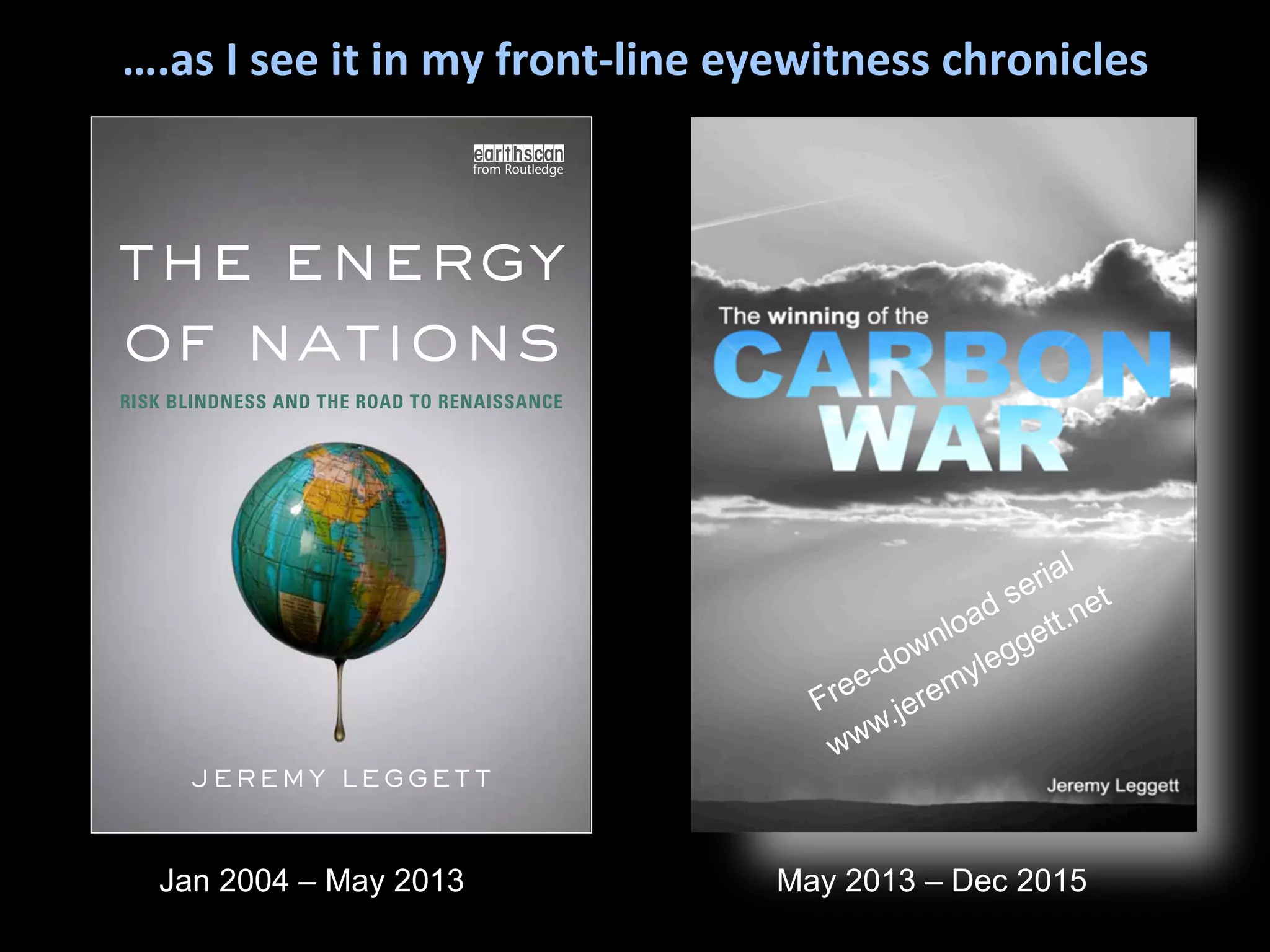 IEEE PVSC presentation: Solar PV’s pivotal role in the great global ...