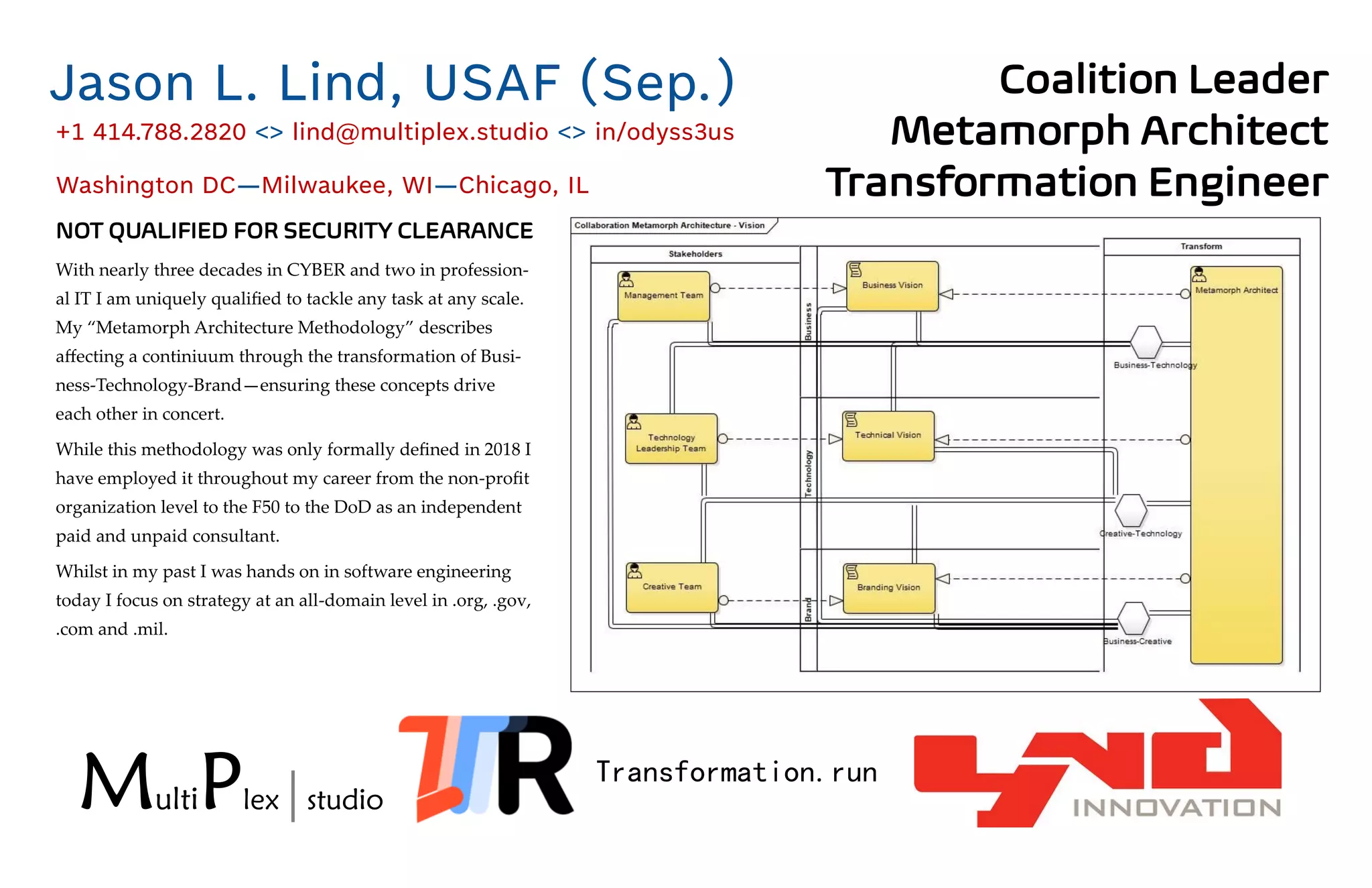 Jason L. Lind Resume #jlind4POTUS in 2028! | PDF