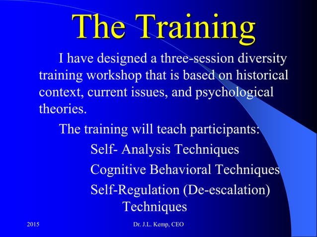 Brief Summary of Training | PPT | Free Download