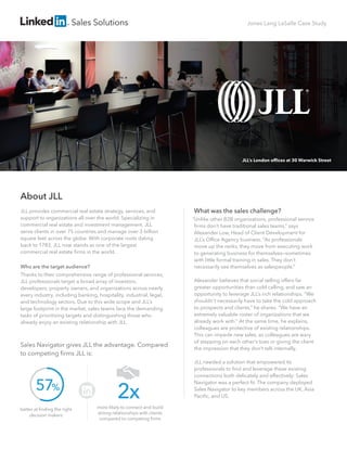Jll case study | PDF | Sales | Business